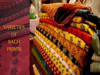 HISTORY OF DESIGN & FASHION “BAGH PRINTS” | PPTX