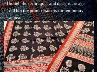 HISTORY OF DESIGN & FASHION “BAGH PRINTS” | PPTX