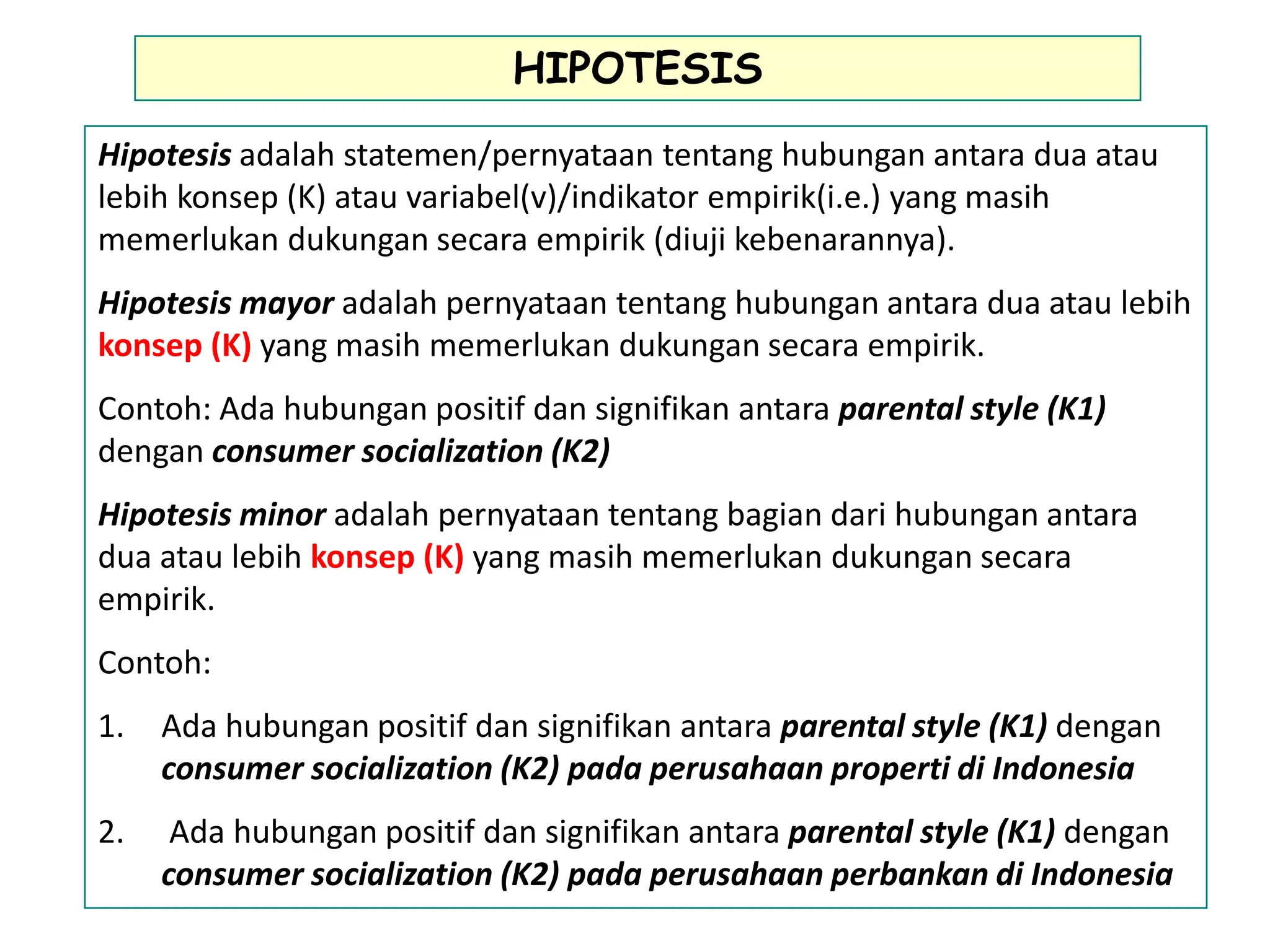 bagian 2 pengujian hipotesis deskriptif 1 sampel | PPTX