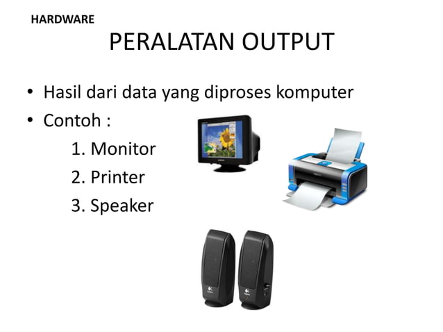 Bagian bagian komputer | PPTX