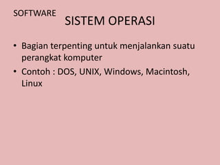 Bagian bagian komputer | PPTX