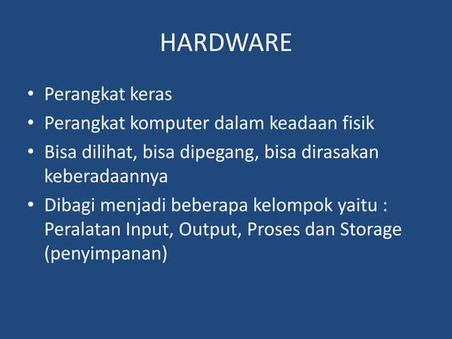 Bagian bagian komputer | PPTX