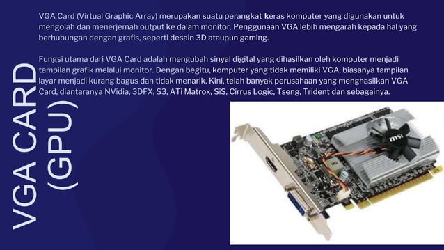 Bagian bagian komputer | PPTX