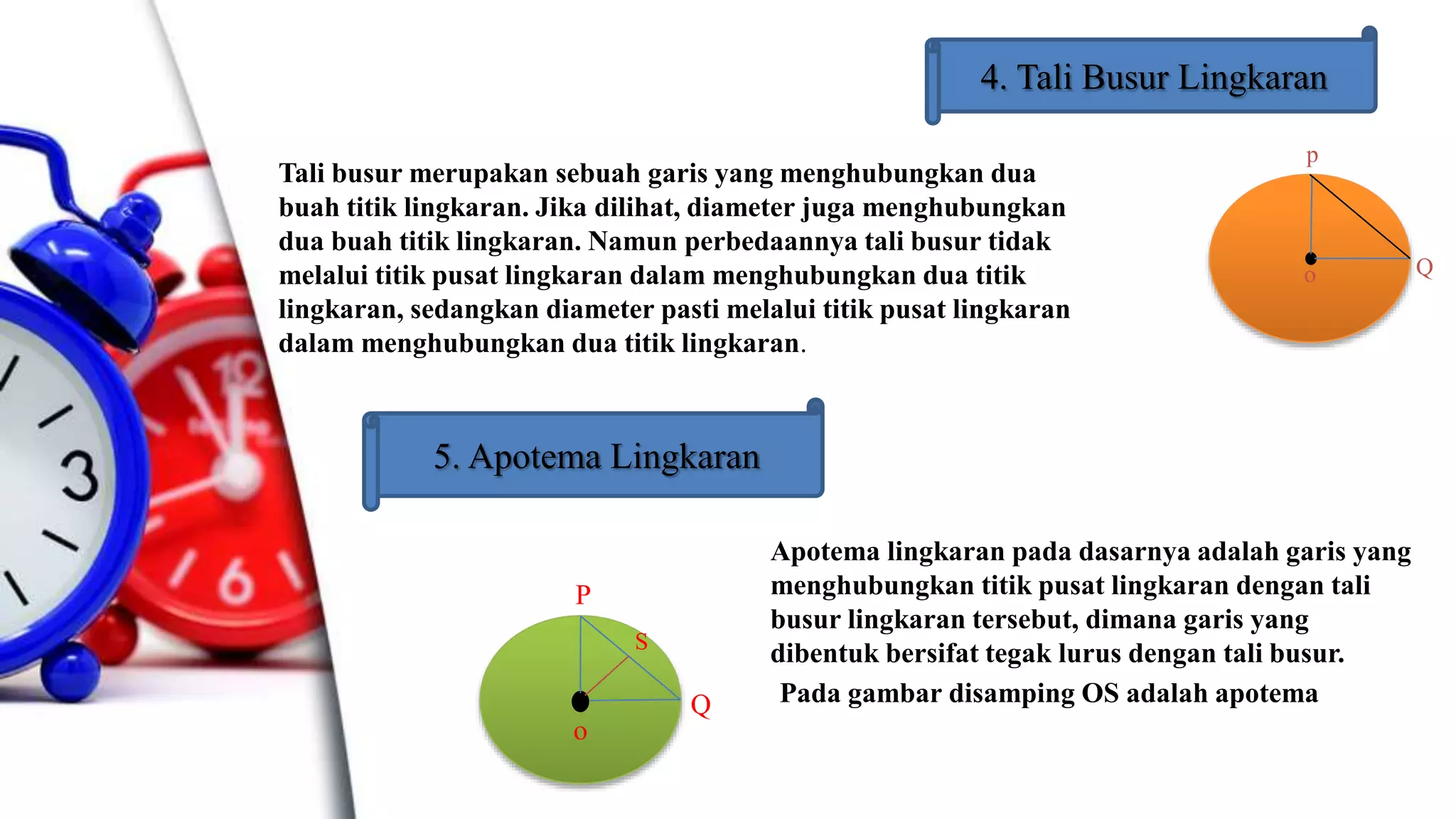 Bagian bagian lingkaran (sawindah) | PPTX