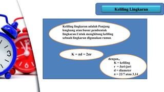 Bagian bagian lingkaran (sawindah) | PPT