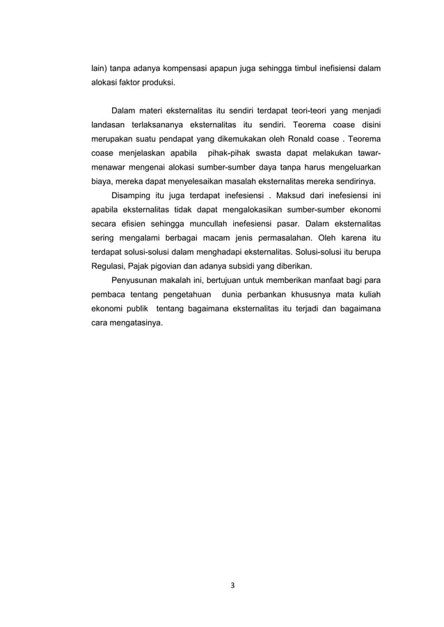 Bagian v-teori-eksternalitas | PDF