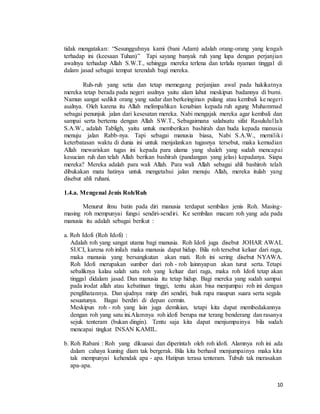 Bagian 1 mengenal penciptaan manusia | DOCX