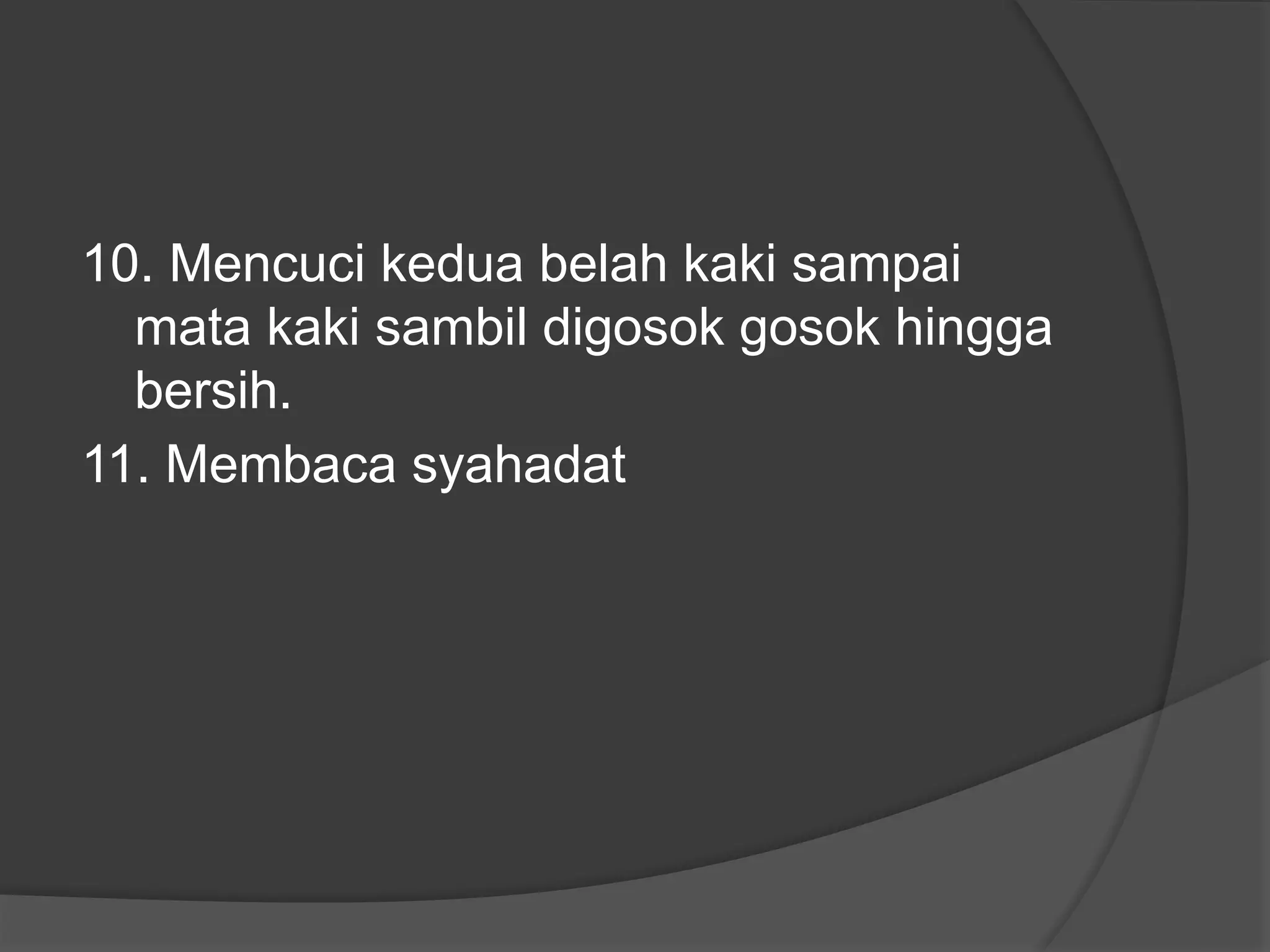 cara bersuci dari hadas kecil dan hadas besar | PPTX