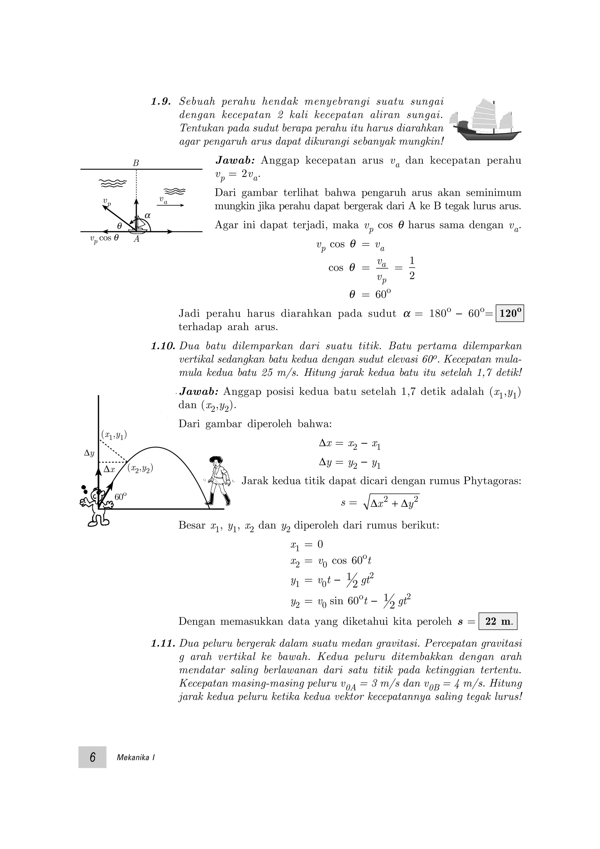 Soal Jawab Fisika Mekanika Bagian A | PDF