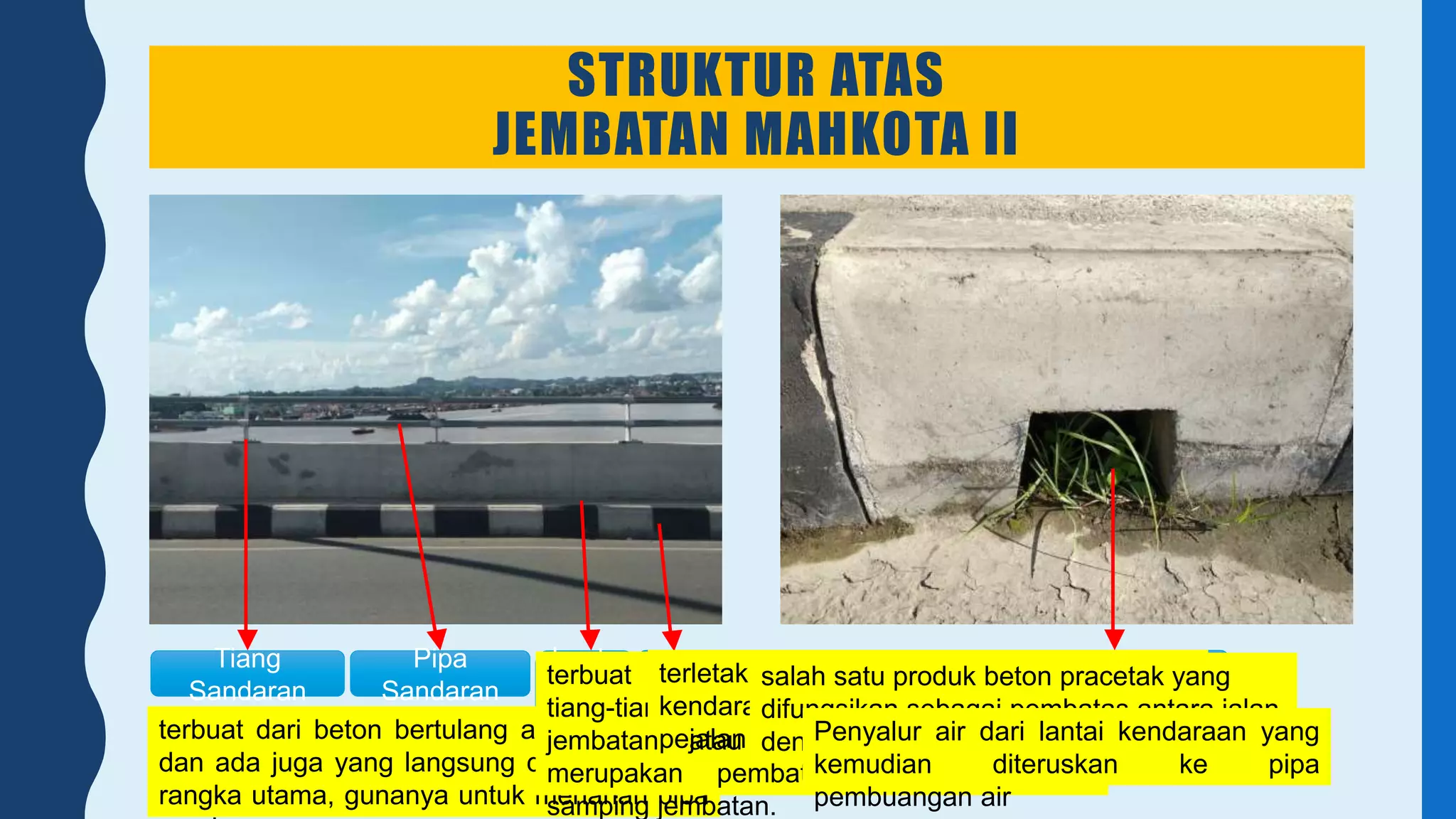 Bagian bagian jembatan bentang panjang | PPTX
