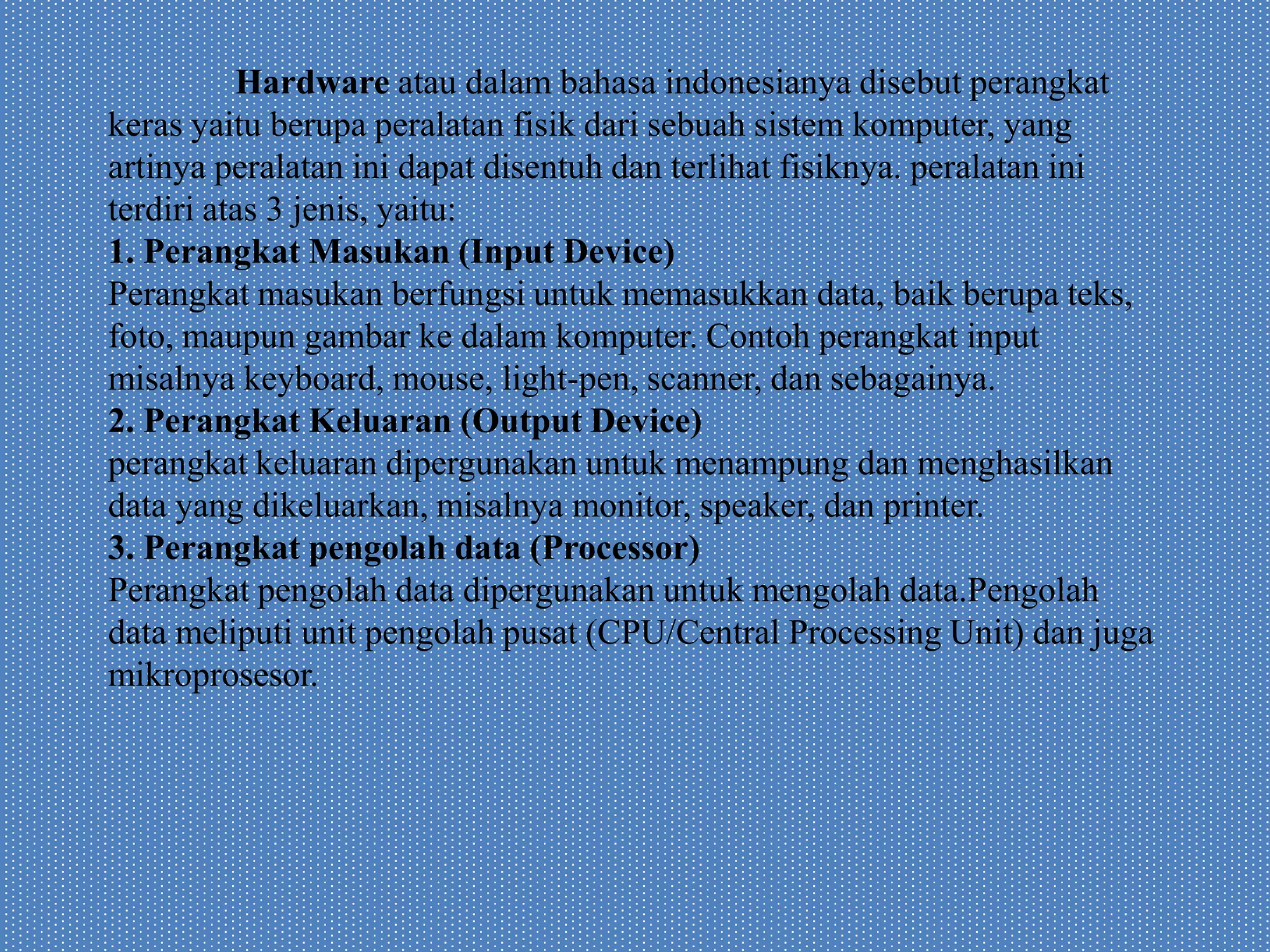 bagian bagian komputer | PPTX