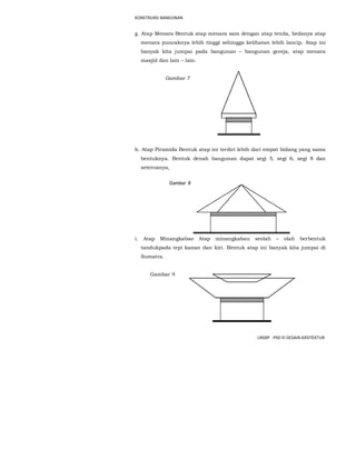 Bagian bagian konstruksi_atap | PDF