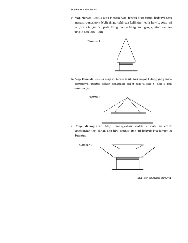 Bagian bagian konstruksi_atap | PDF