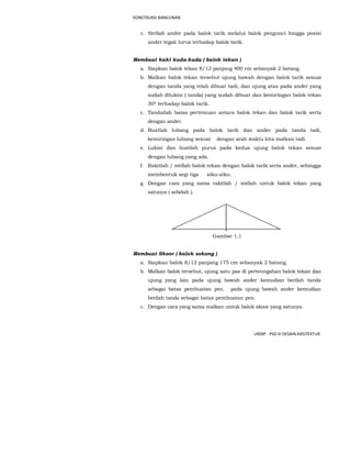 Bagian bagian konstruksi_atap | PDF