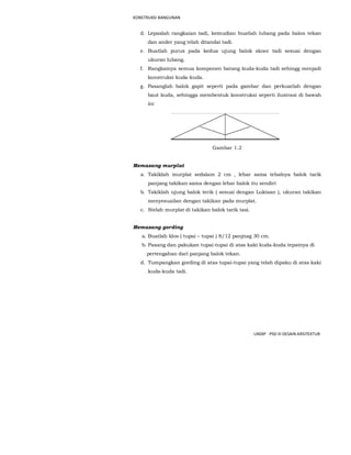 Bagian bagian konstruksi_atap | PDF