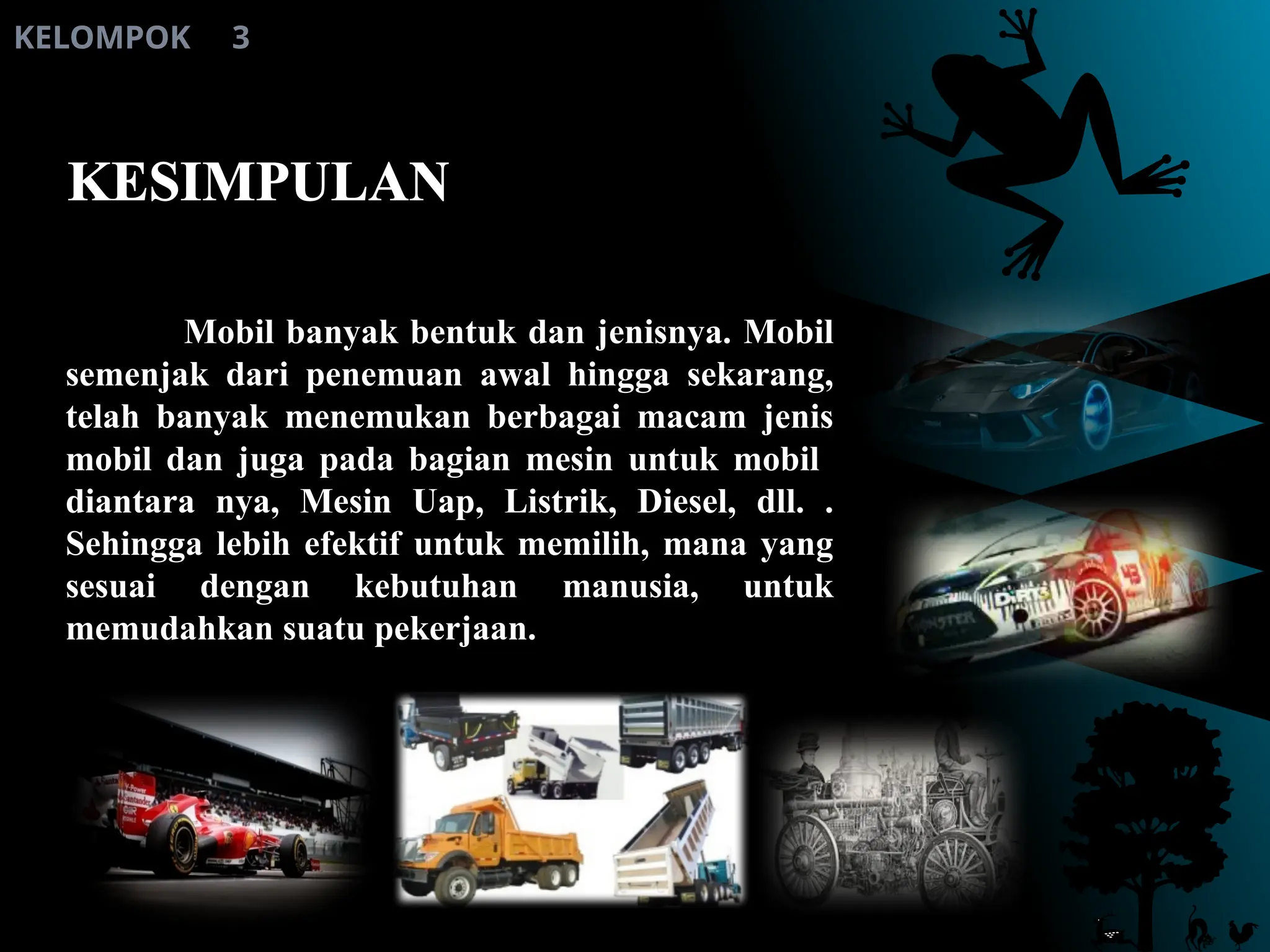 Bagian Bagian part Mobil beserta didalamnya | PPTX