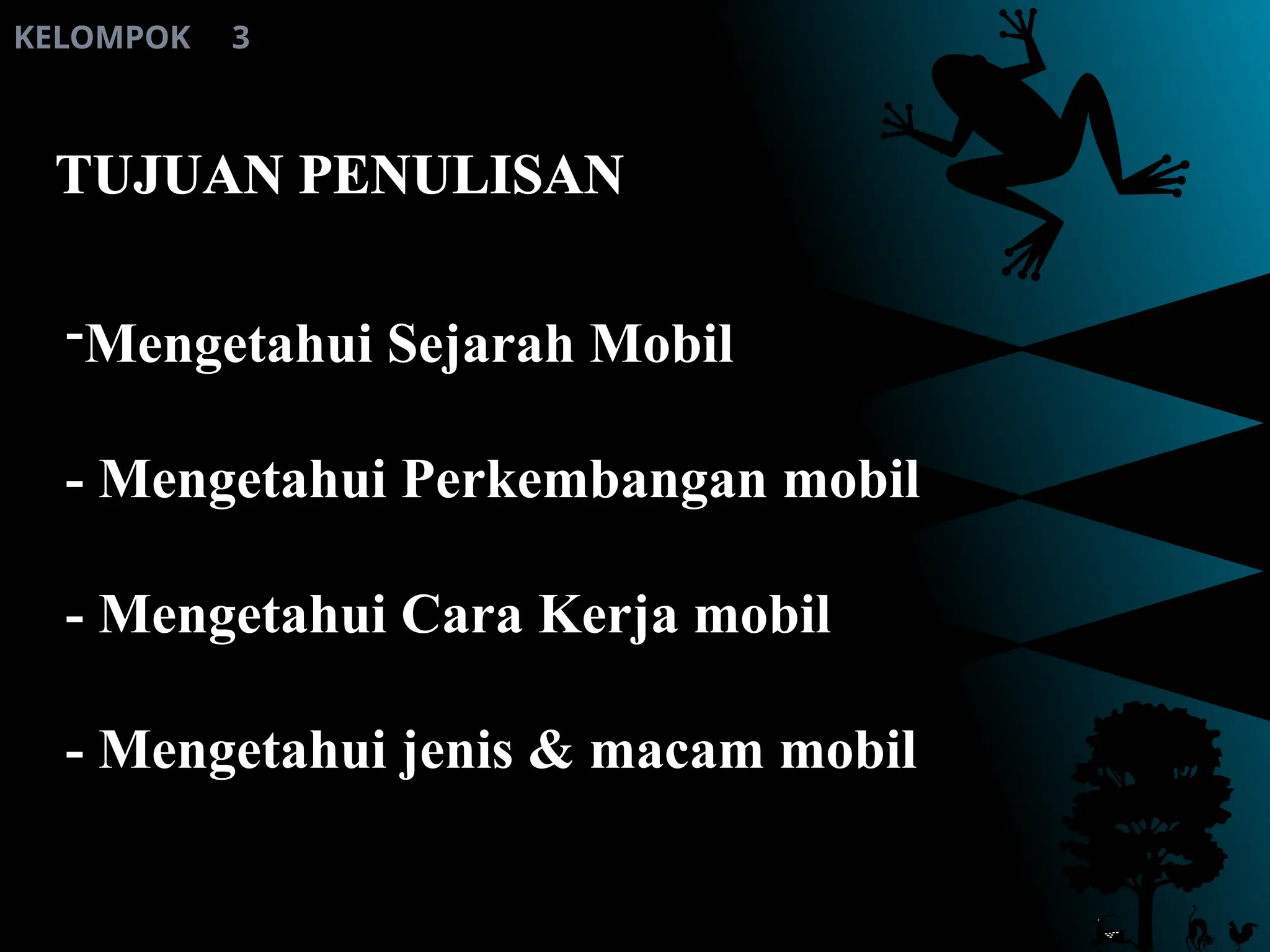 Bagian Bagian part Mobil beserta didalamnya | PPTX