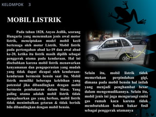 Bagian Bagian part Mobil beserta didalamnya | PPTX
