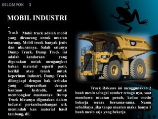 Bagian Bagian part Mobil beserta didalamnya | PPTX