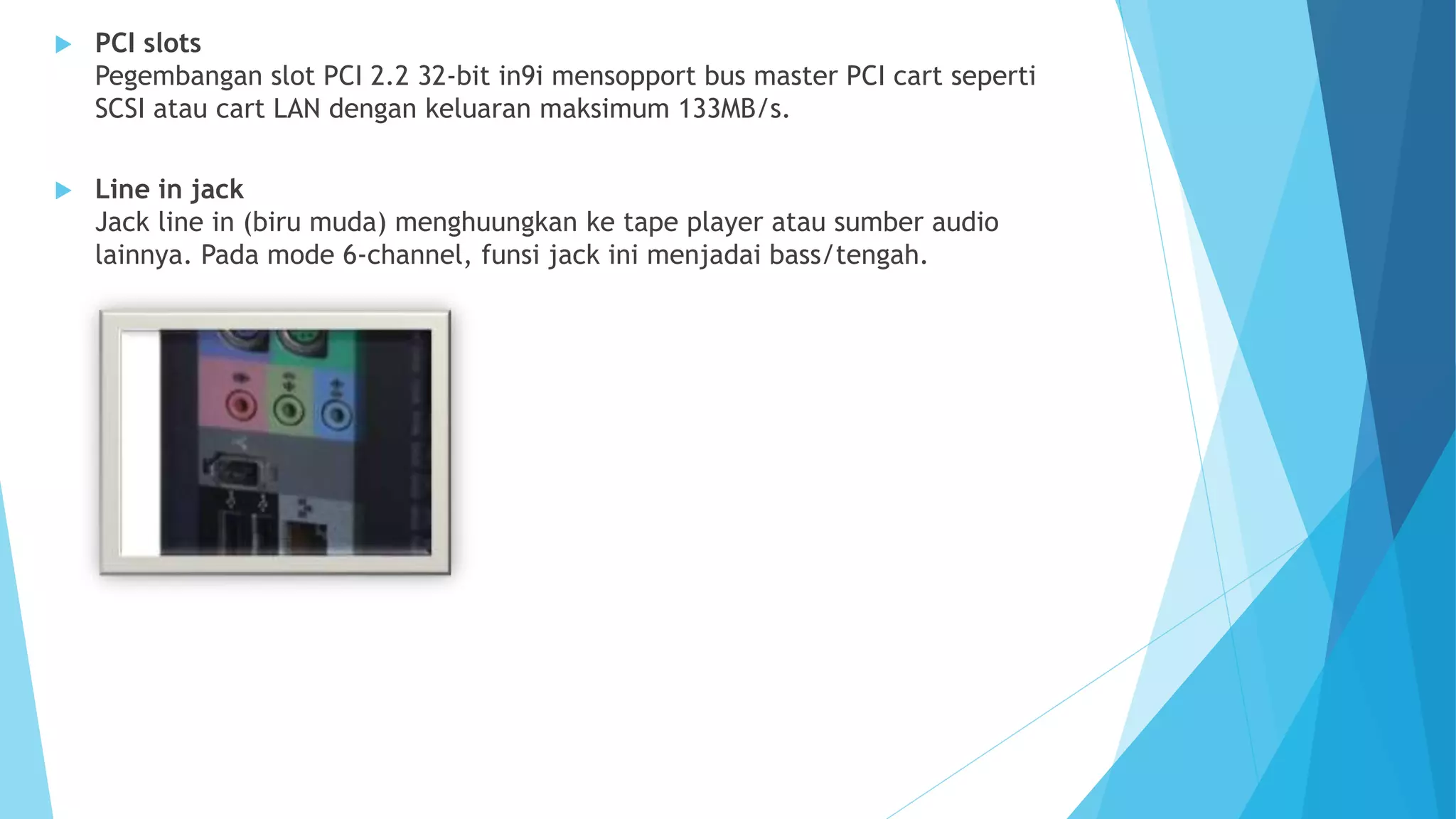 Bagian –bagian motherboard dan fungsinya | PPTX