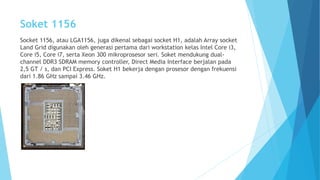 Bagian –bagian motherboard dan fungsinya | PPTX