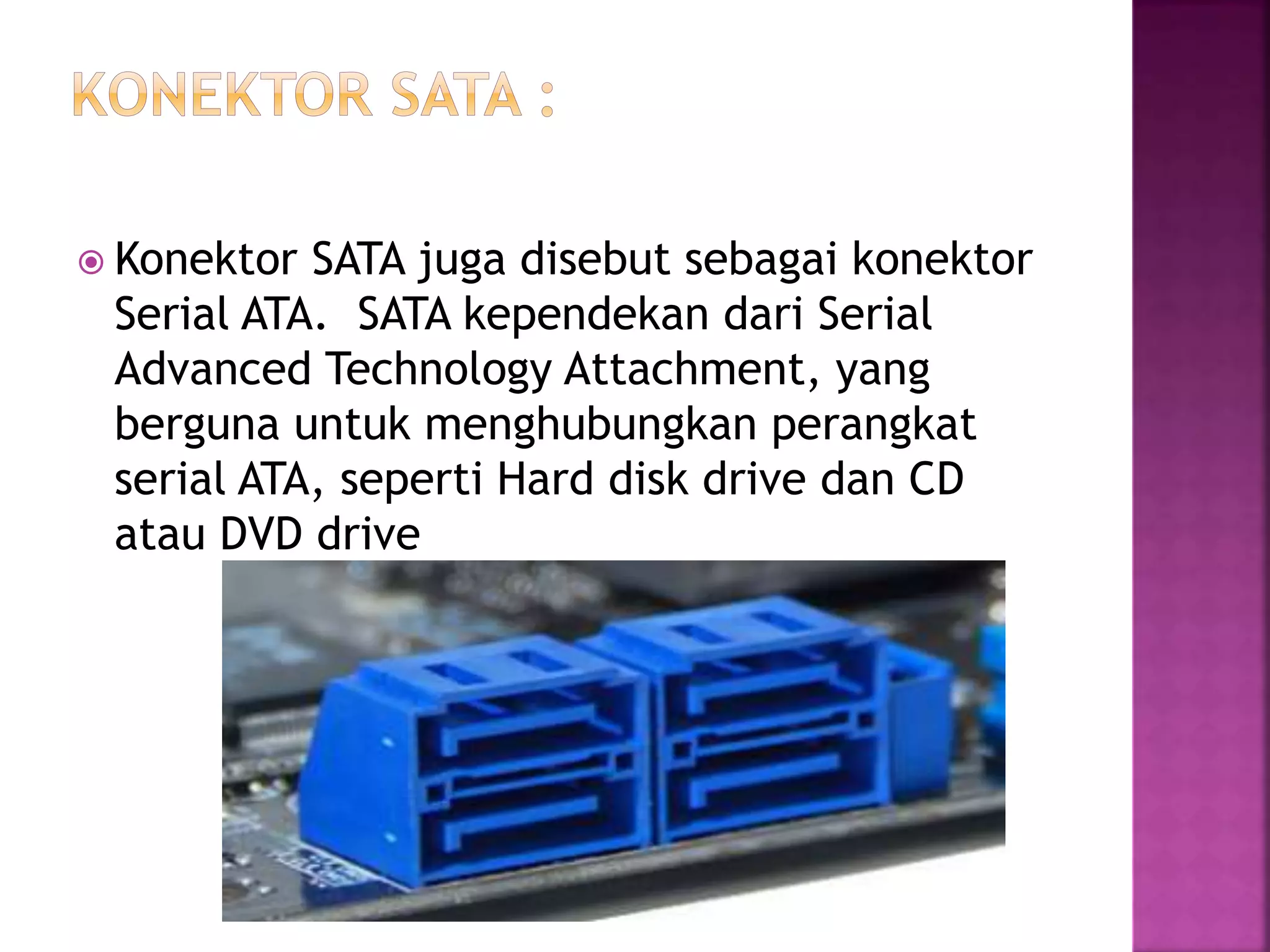 Bagian – bagian motherboard dan kegunaannya | PPTX