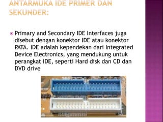 Bagian – bagian motherboard dan kegunaannya | PPTX