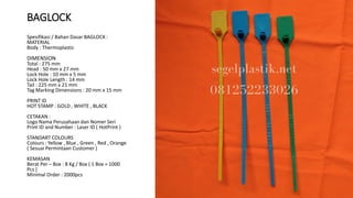 Baglock | PPT