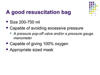 Bag & mask equipment | PPT