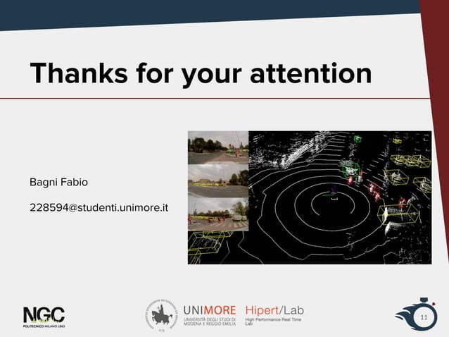 Sensor Fusion Of Lidar And Camera For Real Time Object Detection Pitch Version Ppt