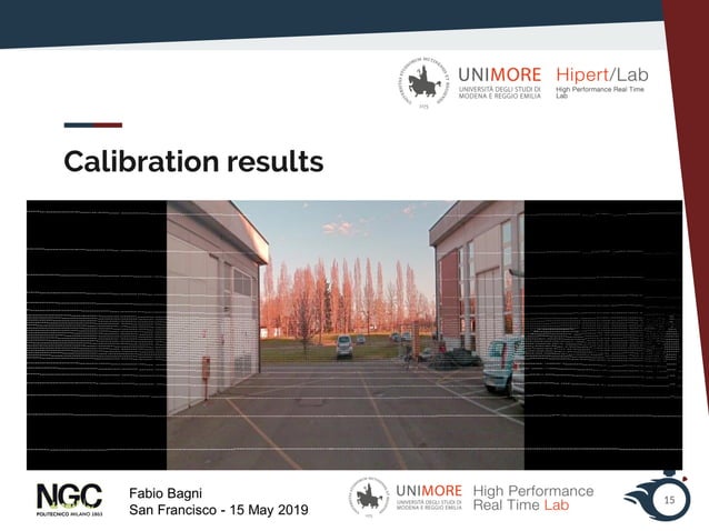 Sensor fusion of LiDAR and Camera for real time object detection - talk version | PDF