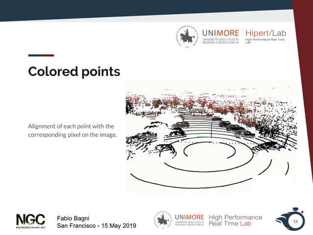 Sensor fusion of LiDAR and Camera for real time object detection - talk version | PDF