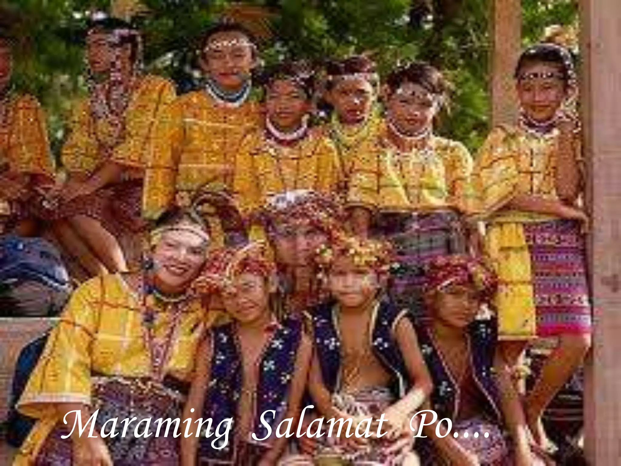 Katutubong Bagobo ng Pilipinas | PPTX