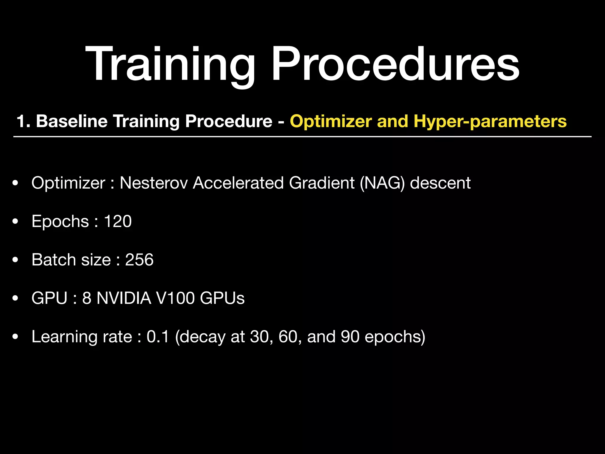 Bag Of Tricks For Image Classification With Convolutional Neural Networks Review Cdm Ppt