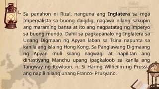 BAGO ISILANG SI JOSE RIZAL ang bayani.pptx
