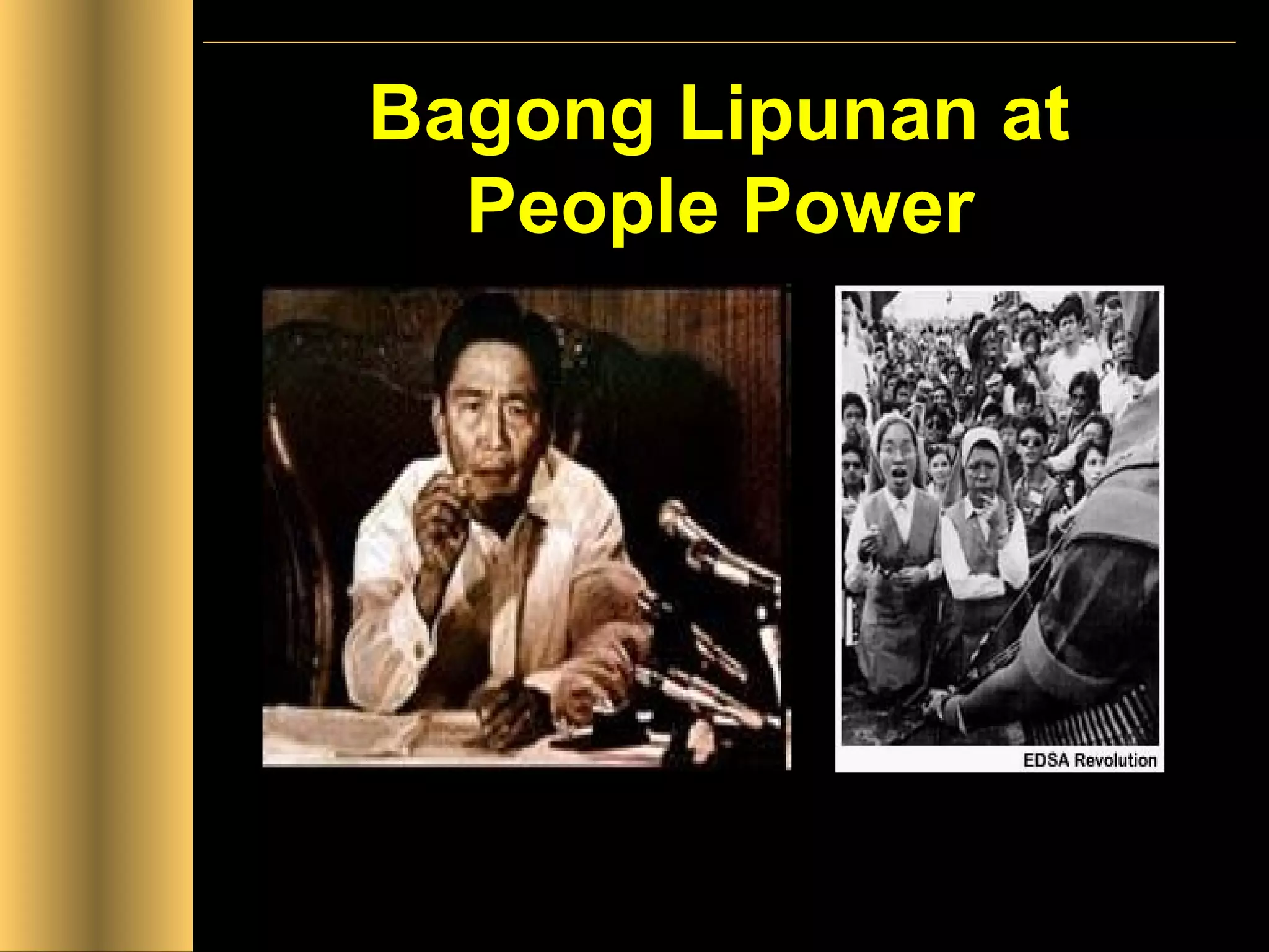 Bagong lipunan | PPT