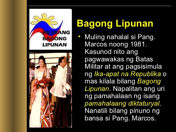 Bagong lipunan