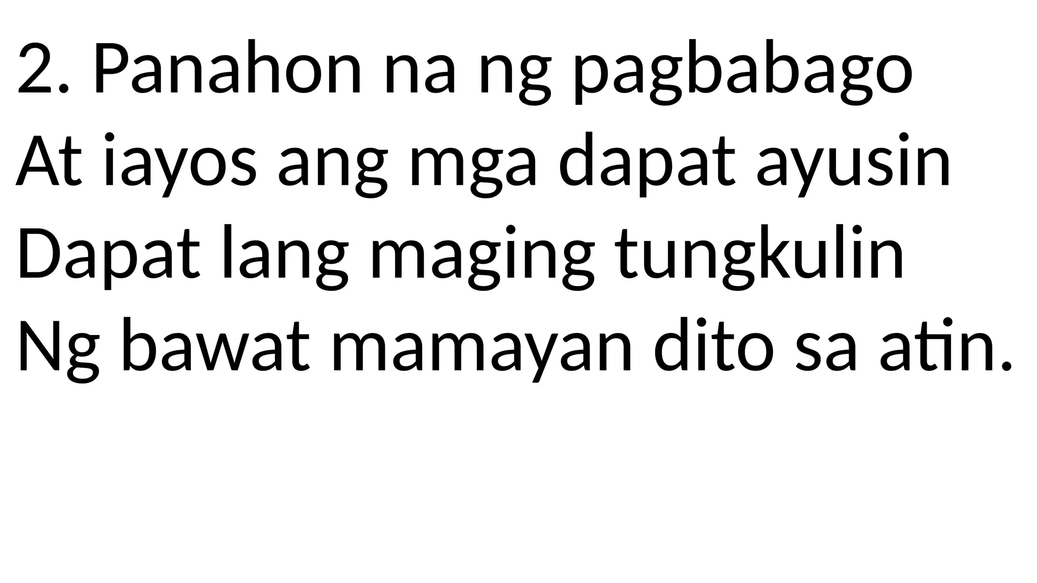 Bagong Pilipinas Hymn Lyrics Download Pptx