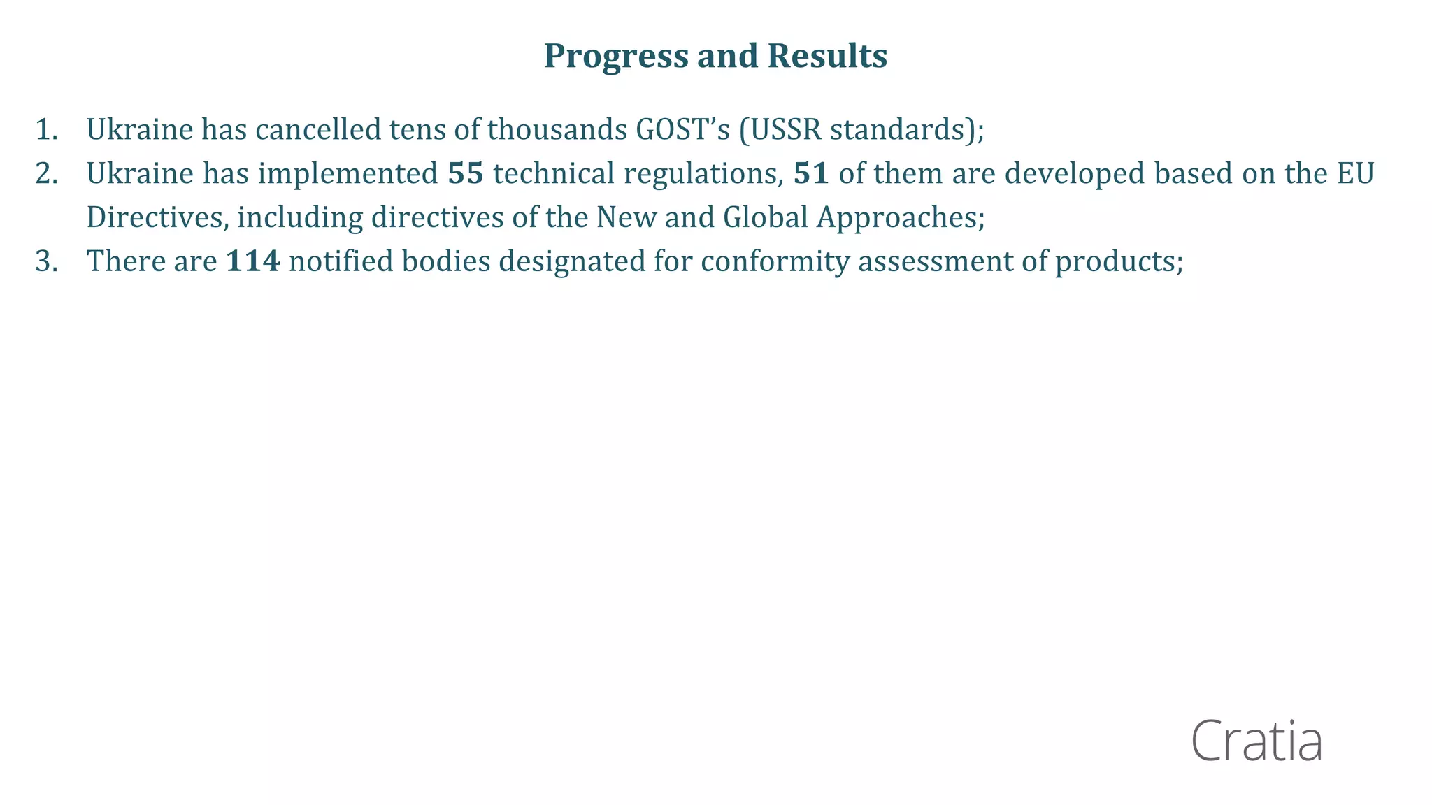 Recognition of EC certificates for medical devices and IVDs in Ukraine ...