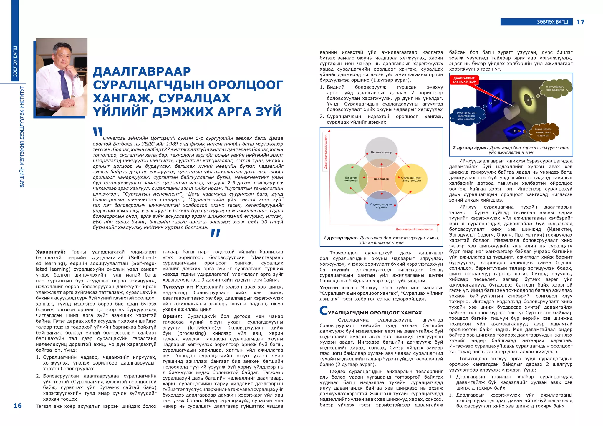 Даалгавраар суралцагчдын оролцоог хангаж суралцах үйлийг дэмжих арга зүй Pdf