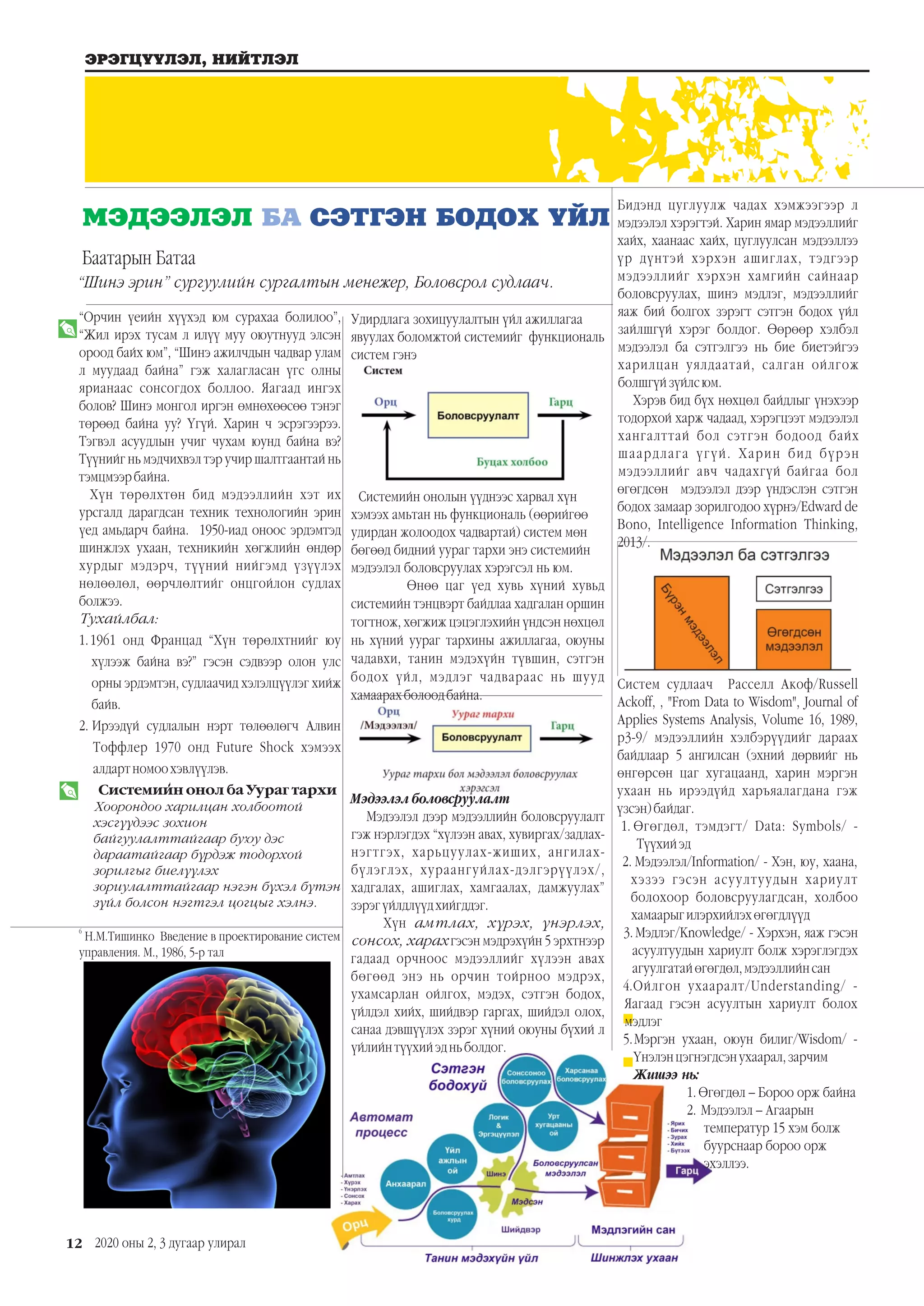 Bagshiin hugjil setguul 2020 | PDF