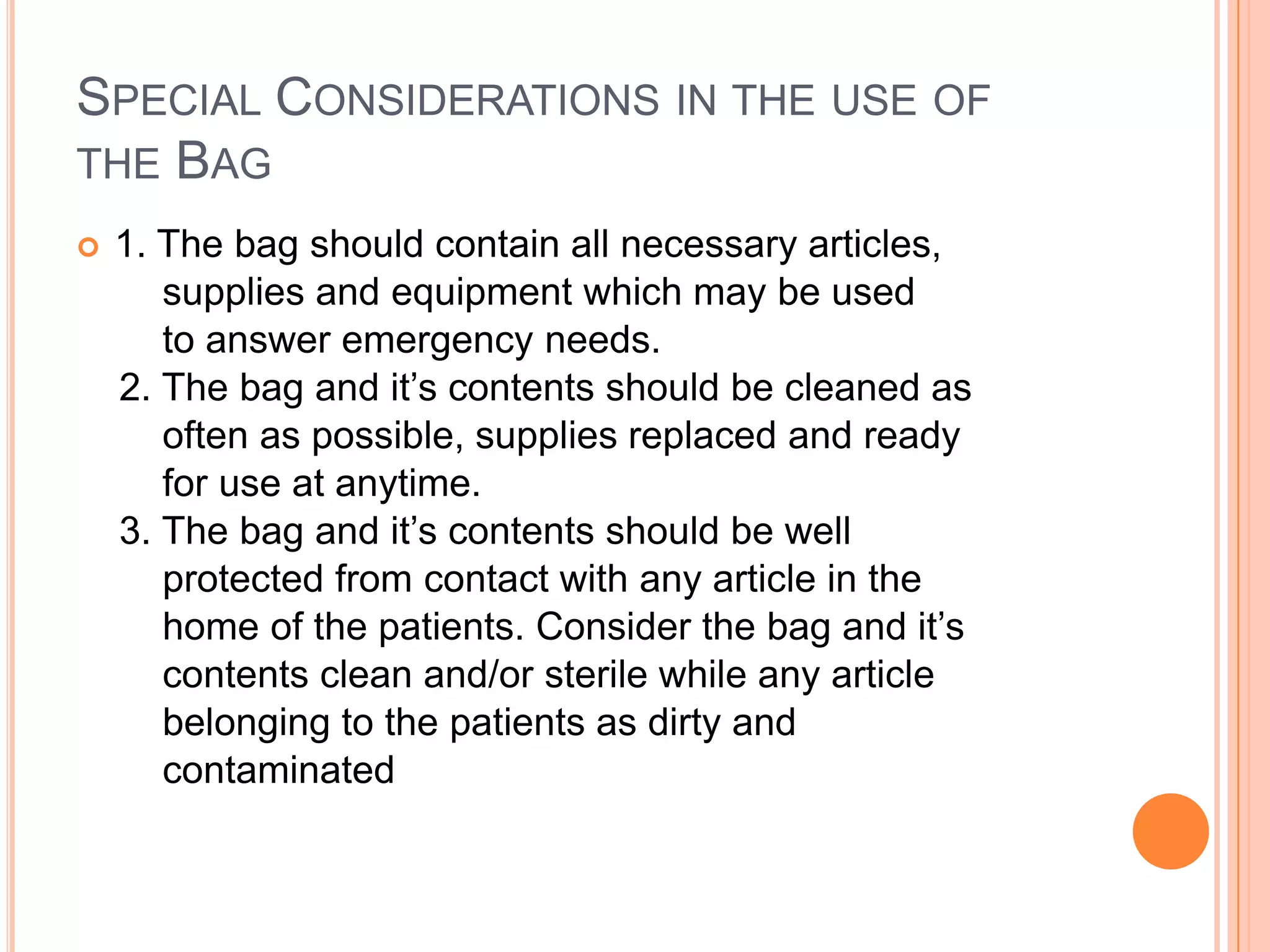 Bag technique | PPTX