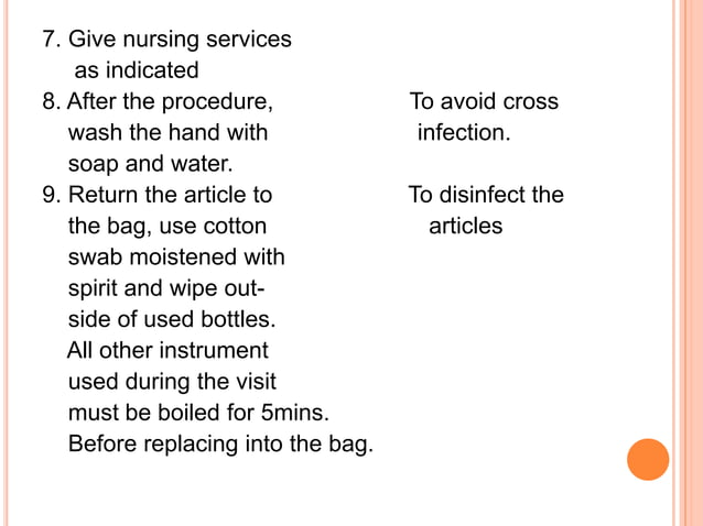 Bag technique | PPTX