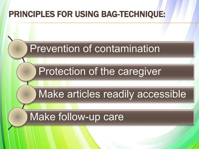 Bag technique | PPTX