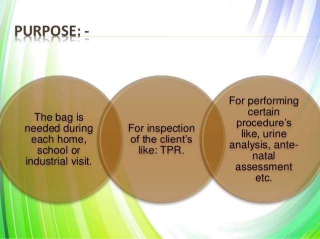 Bag technique of community health nursing | PDF | Parenting Babies and ...