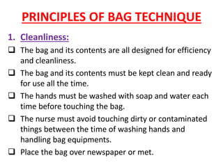 Bag technique of community health nursing | PDF