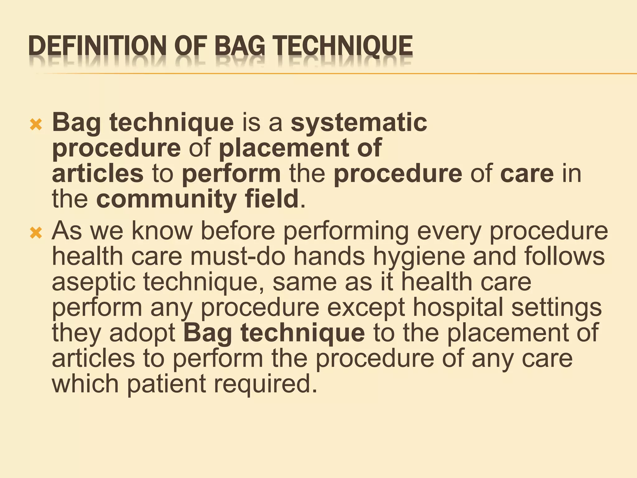 bag technique.pptx