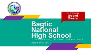 Bagtic NHS - Concern Issues Gaps and Problems | PPT