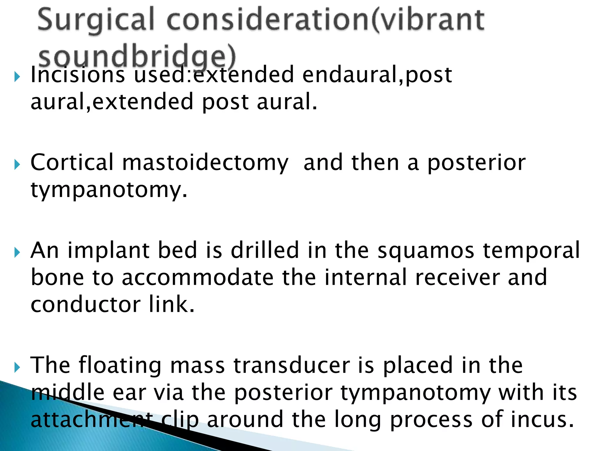 Baha & active middle ear implants | PPTX