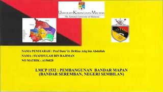 Bahagian 2 task 2 pembangunan mapan | PPTX
